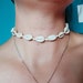 Cowrie Shell Choker Necklace, White Shell Choker, Hippie Necklace - Etsy