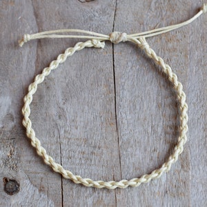 Thin Rope Bracelet, Mens Thin Bracelet, Friendship Rope Bracelet, Thin ...