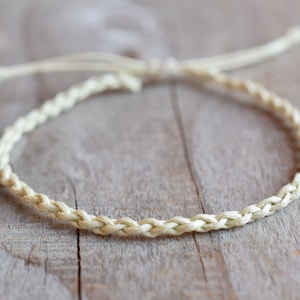 Thin Rope Bracelet, Mens Thin Bracelet, Friendship Rope Bracelet, Thin ...
