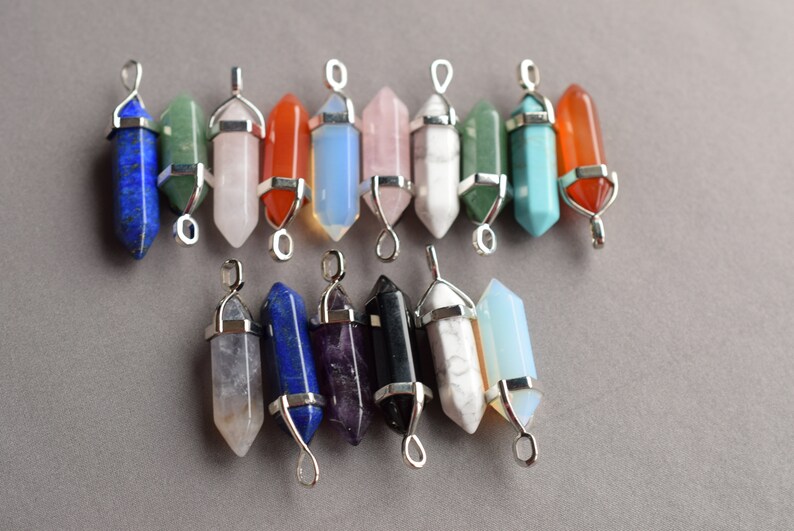 Crystal Point Choker Black Choker Crystal Pendant Necklace - Etsy