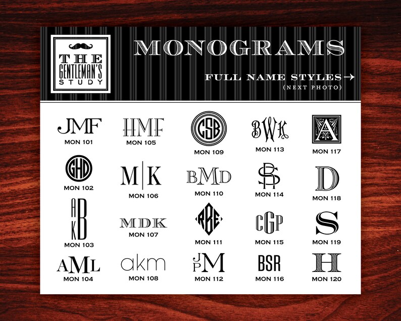 Circle Monogram Stationery Duo Matching Personalized Notepad - Etsy