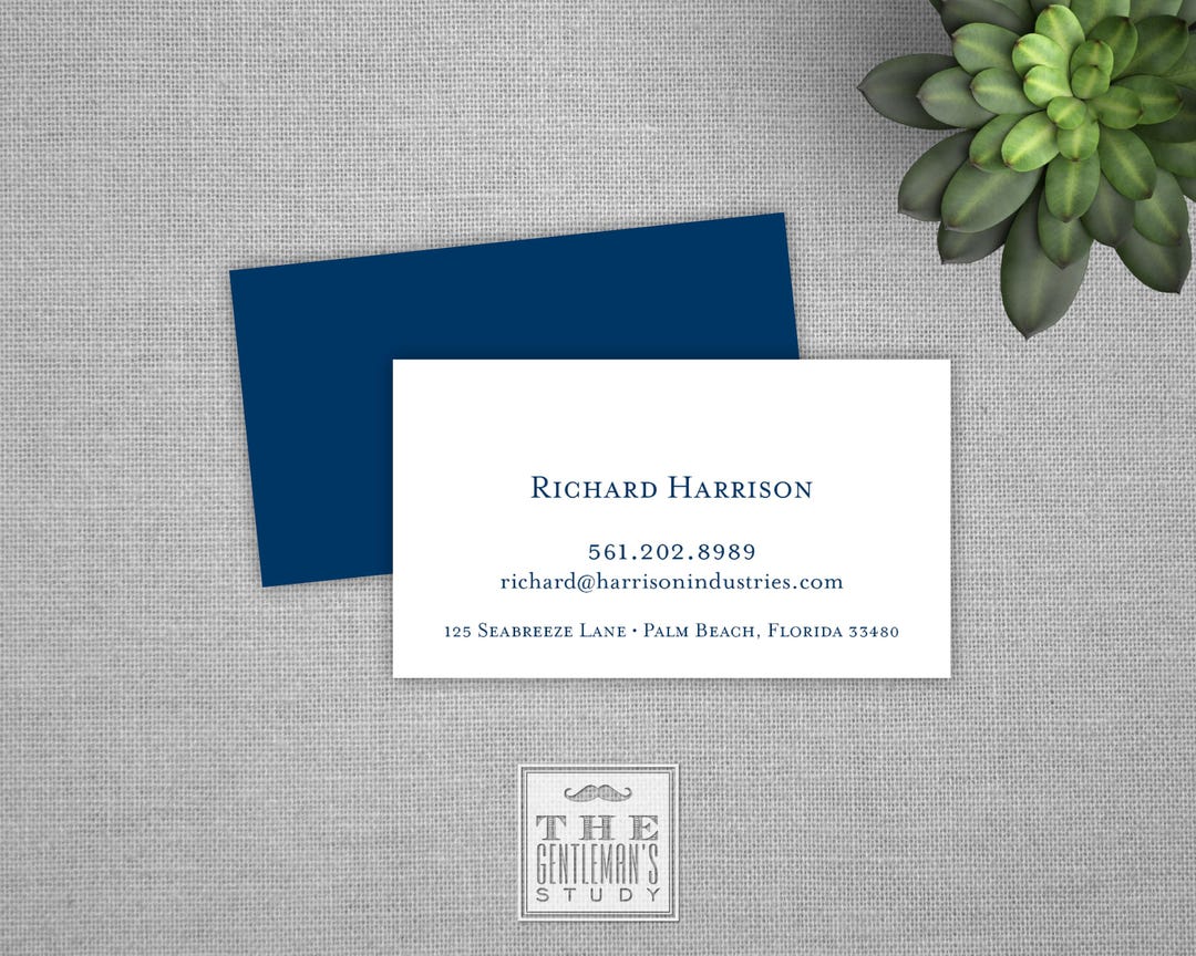 Clarity Calling Cards - Personal Business Cards With Name and Contact ...