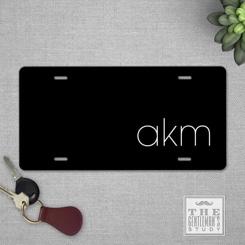 Personalized Car Tag - Etsy