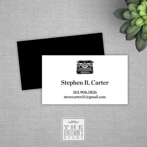 Writer Business Card - Etsy