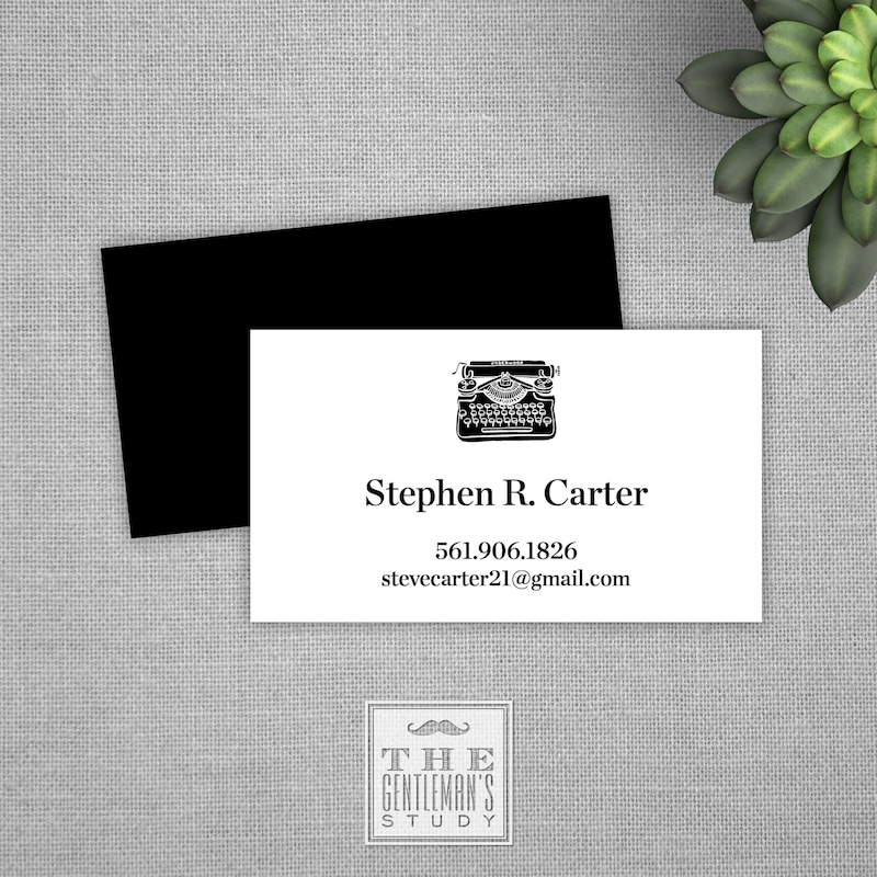 Writer Business Card - Etsy