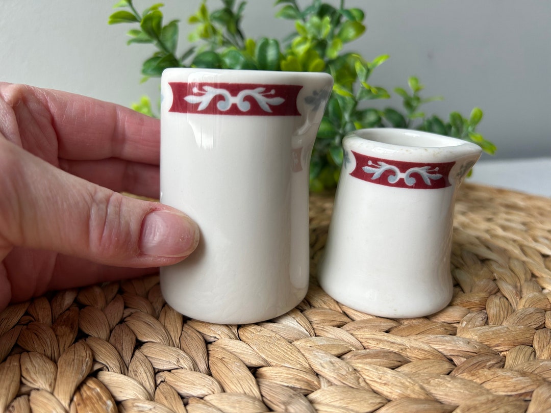 Chunky Set of Vintage Restaurant Ware Creamers Syracuse China Retro ...