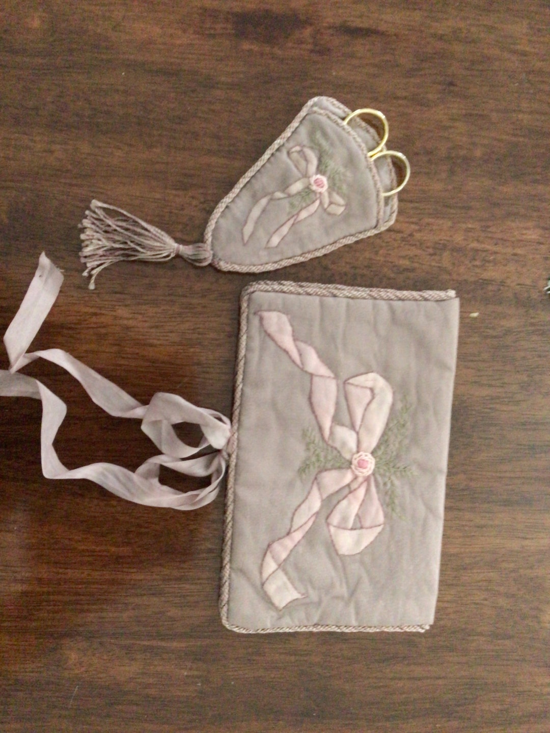 Needle and Scissor Case - Etsy