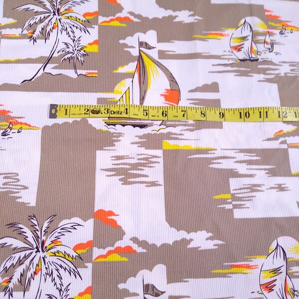 Palm Tree Fabric - Etsy