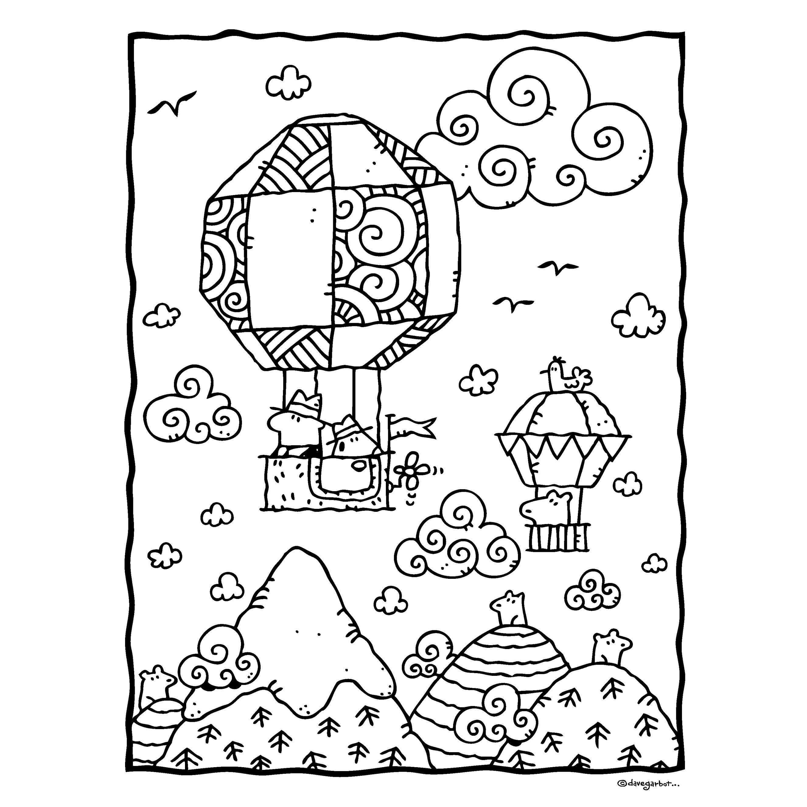 Simple Life Coloring Book - Etsy