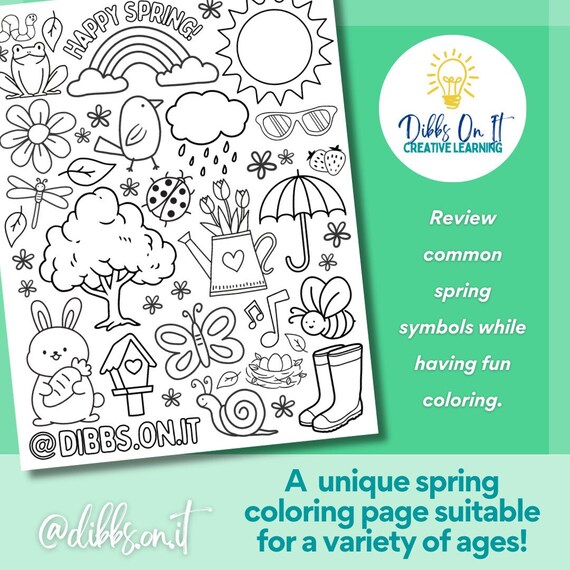 Free Coloring Pages Spring Season Coloring Home Spring Coloring Pages