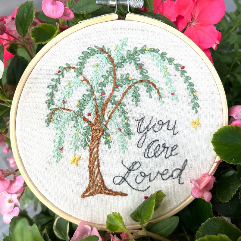 Embroidery Kit Trees - Etsy