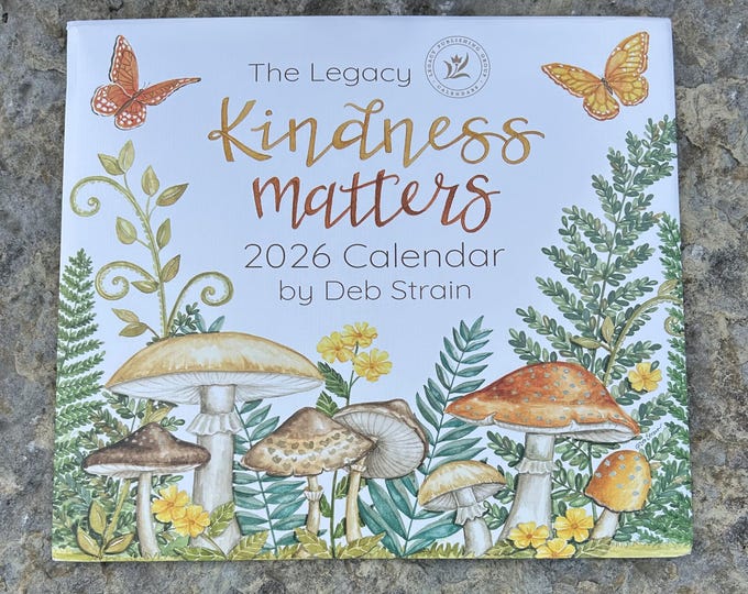 2026 "kindness Matters" Wall Calendar by Deb Strain - Etsy