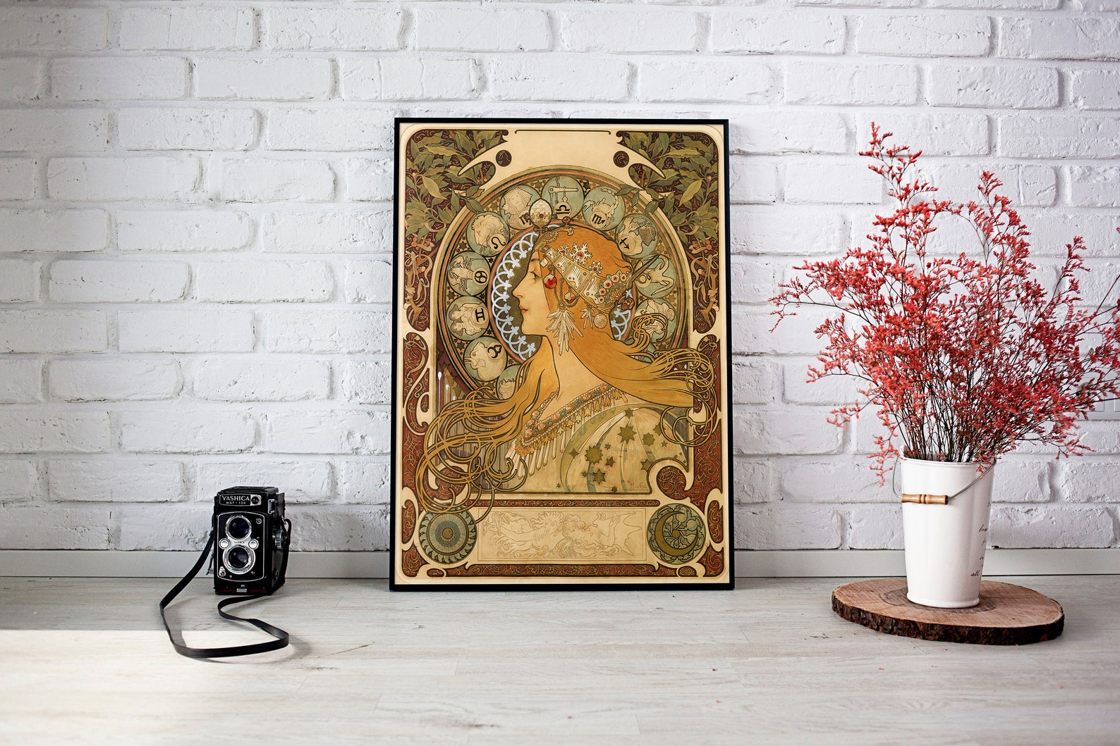 Alphonse Mucha Zodiac Print Alphonse Mucha Zodiac Poster | Etsy