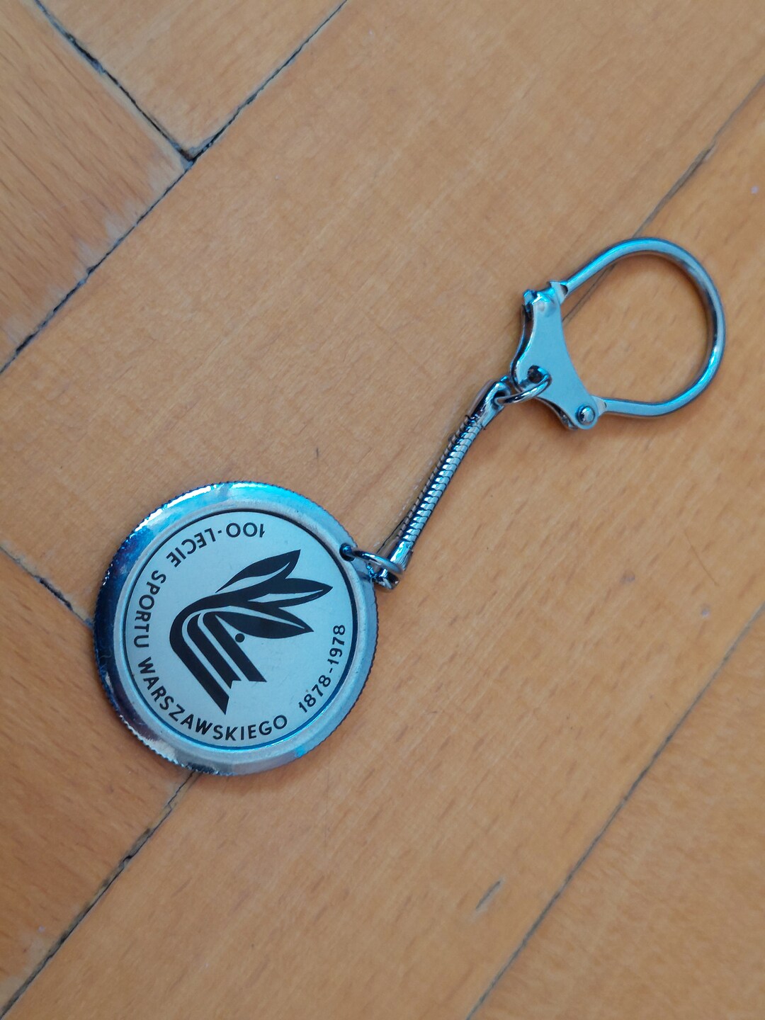 Vintage Keychain 100th Anniversary of Warsaw Sport 1878-1978/ Polska ...