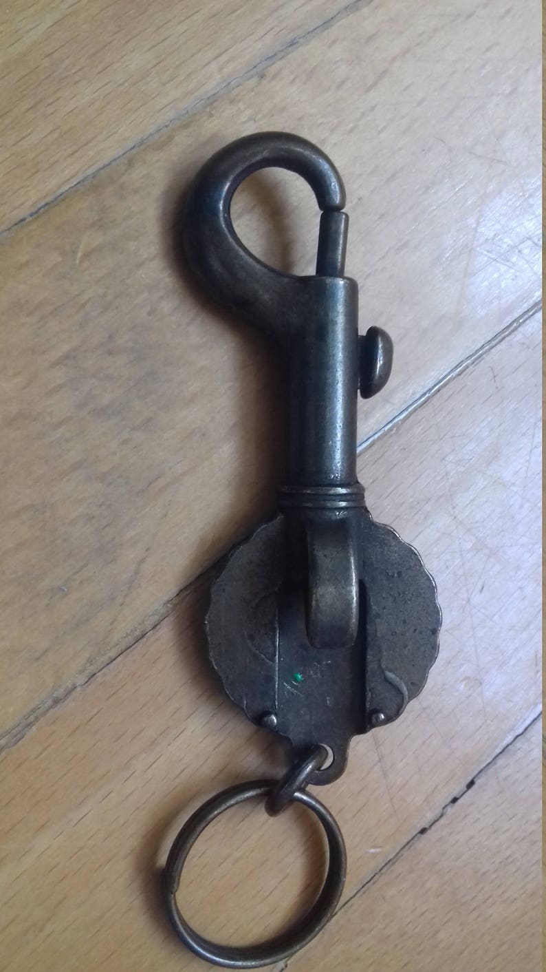 Vintage Brass Keychain & Bottle Opener-vucko Mascot WINTER - Etsy