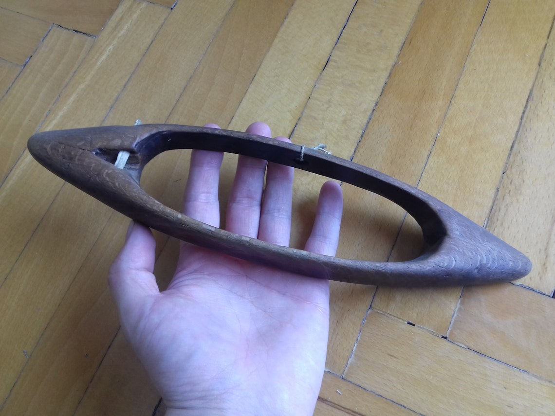 Vintage Wooden Weaving Tool-loom Shuttle/ Rustic Home Decor - Etsy