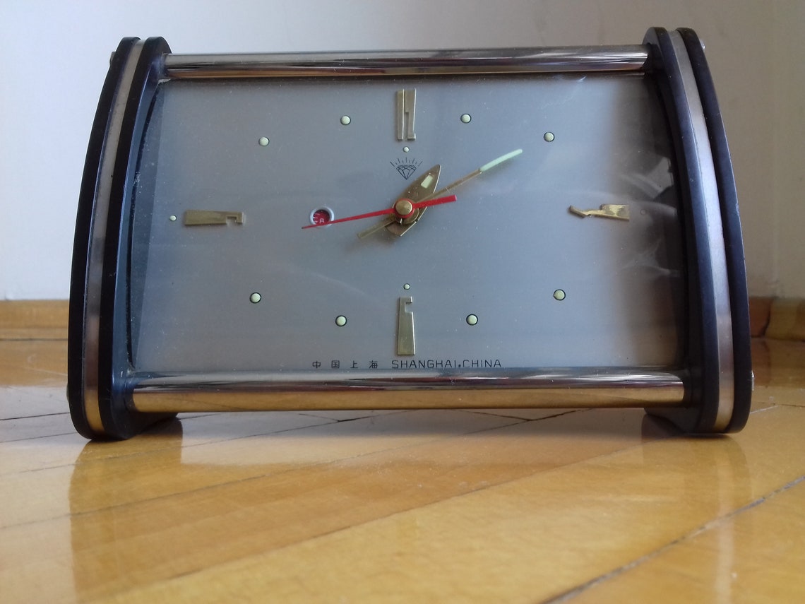 Vintage Mechanical Alarm Clock/wind-up Desk Alarm Clock From - Etsy