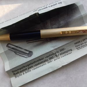 Vintage Heri Stamping Ballpoint Pen,model Automatic 300 Made in Germany ...