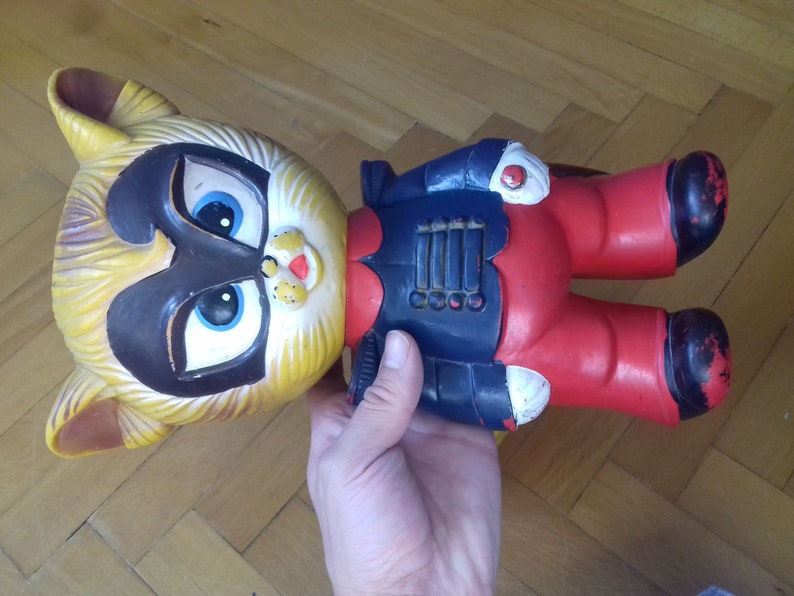 Vintage Hard Rubber Doll Puss in Boots by Jugoplastika Split/ | Etsy