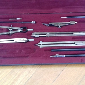 Vintage Original Richter-copernikus XI Drafting Set in Original Box ...