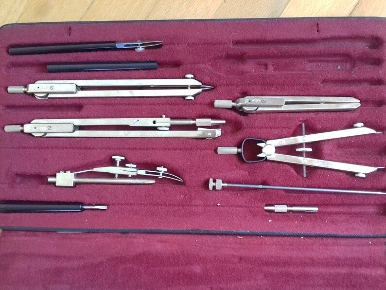 Vintage Original Richter-copernikus XI Drafting Set in - Etsy
