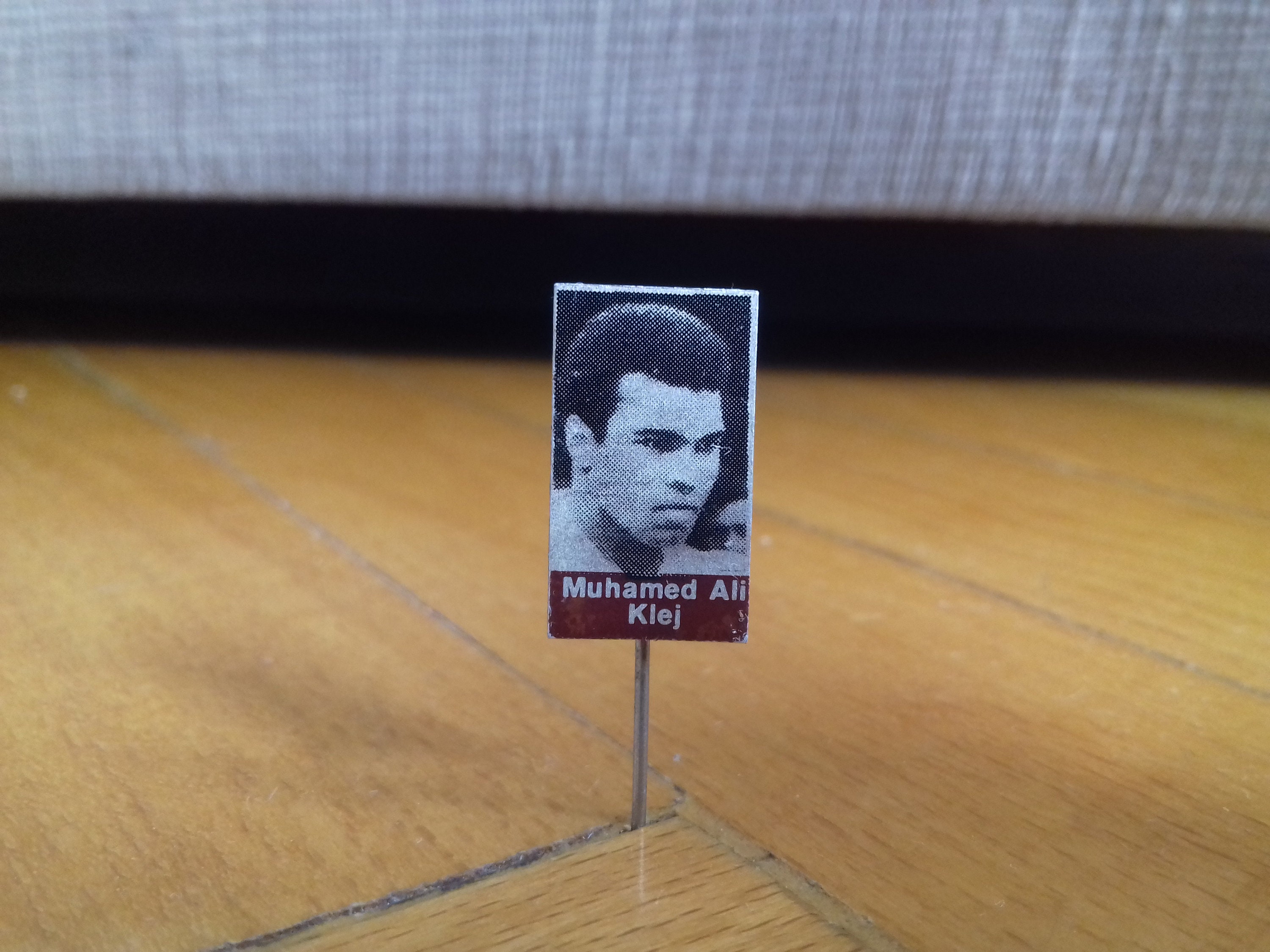 Vintage pin badge Muhammad Ali CASSIUS CLAY BOXING | Etsy