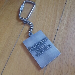 Vintage Key Chain GHETALDUS Zagreb Hrvatska Croatia - Etsy