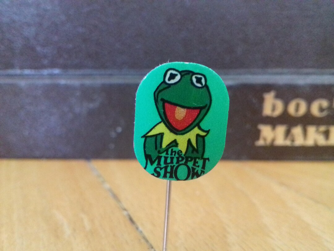 Vintage Pin Kermit the Frog-the Muppet Show Character-80's - Etsy