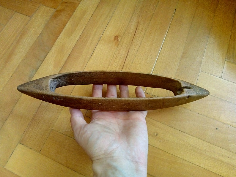 Vintage Wooden Weaving Tool-loom Shuttle/ Rustic Home Decor - Etsy