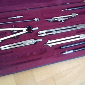 Vintage Original Richter-copernikus XI Drafting Set in Original Box ...