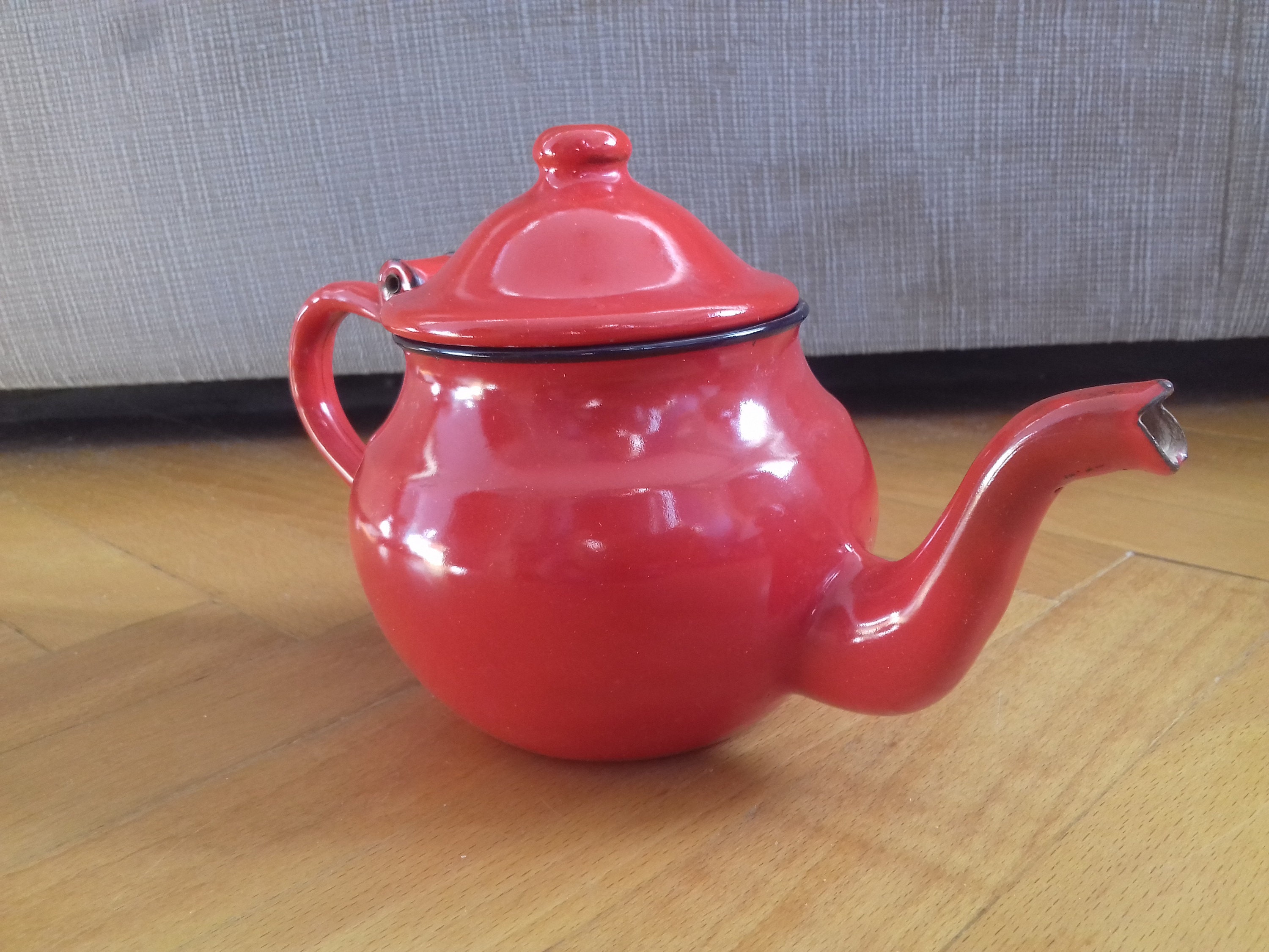 Vintage Small Enamel Tea Pot-emo Celje-70's Made in | Etsy