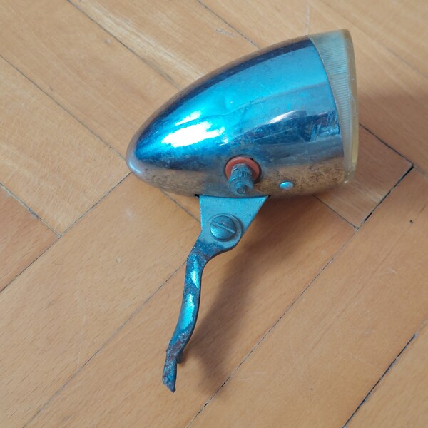 Bicycle Headlight Vintage - Etsy
