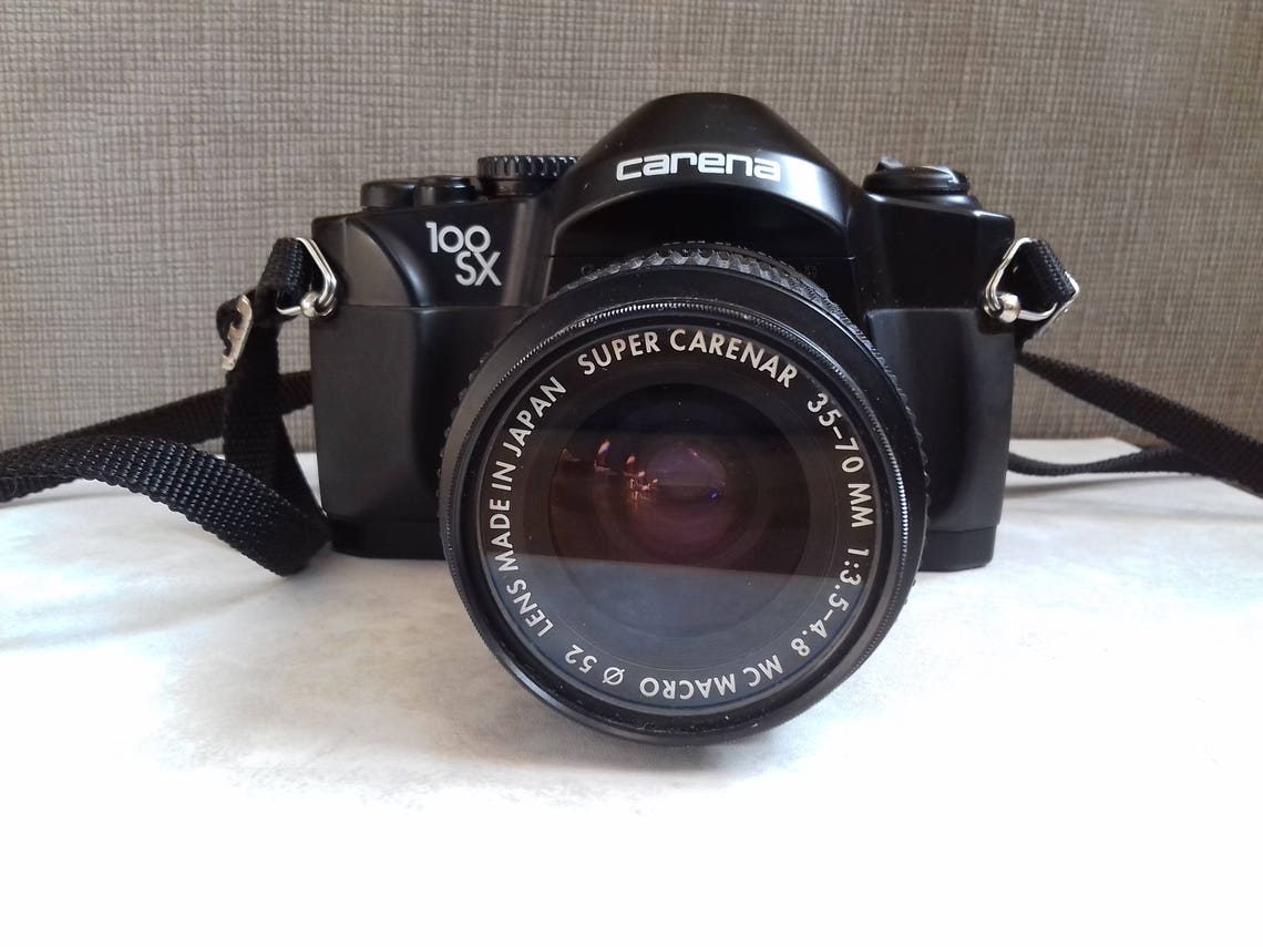 Vintage Carena 100SX 35MM Camera With Super Carenar 35-70 Mm - Etsy