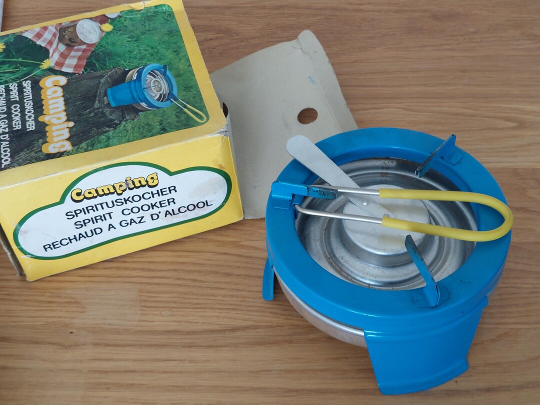 Vintage Camping Stove Portable Spirit Stove 1970's Outdoor Camping ...