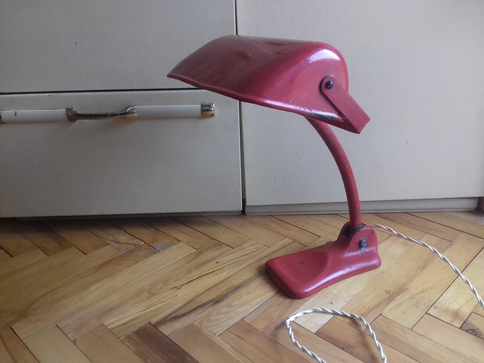 Vintage Bankers Lamp From 30's/ Antique Desk Lamp-rare | Etsy