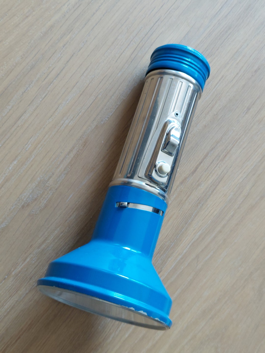 Vintage Flashlight Made in DDR. Hand Torch From 70's Working Order - Etsy