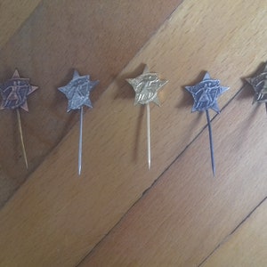 Set of 5 YUGOSLAVIA Pin Badge Communism WW2 PARTIZANS - Etsy