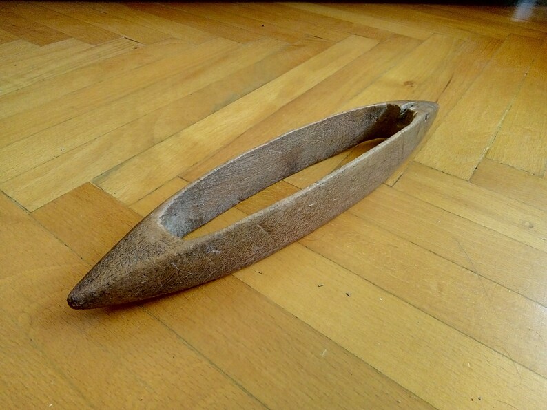 Vintage Wooden Weaving Tool-loom Shuttle/ Rustic Home Decor - Etsy
