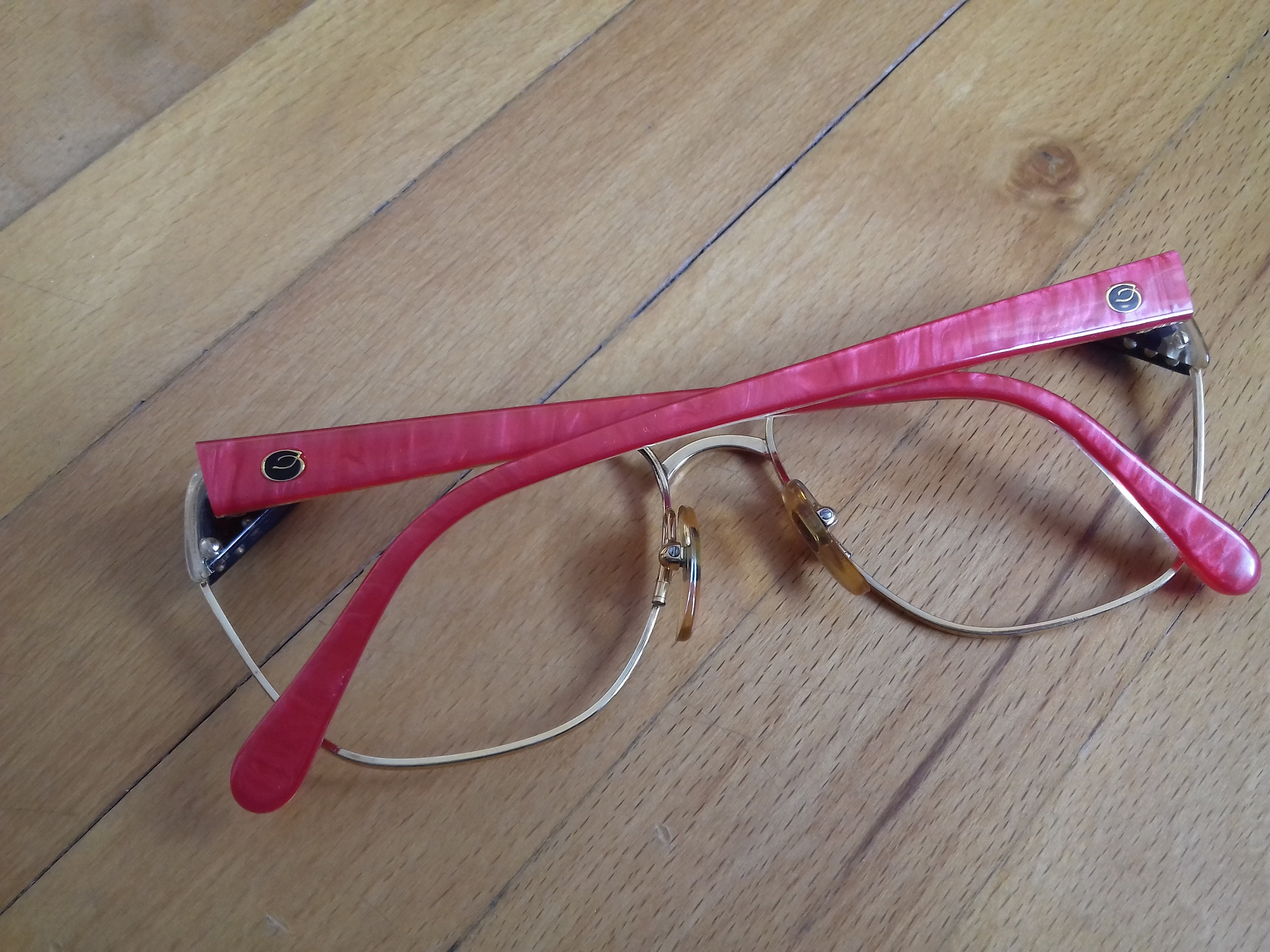 Vintage Italian Glasses Frames With Rhinestone-ouverture by - Etsy UK