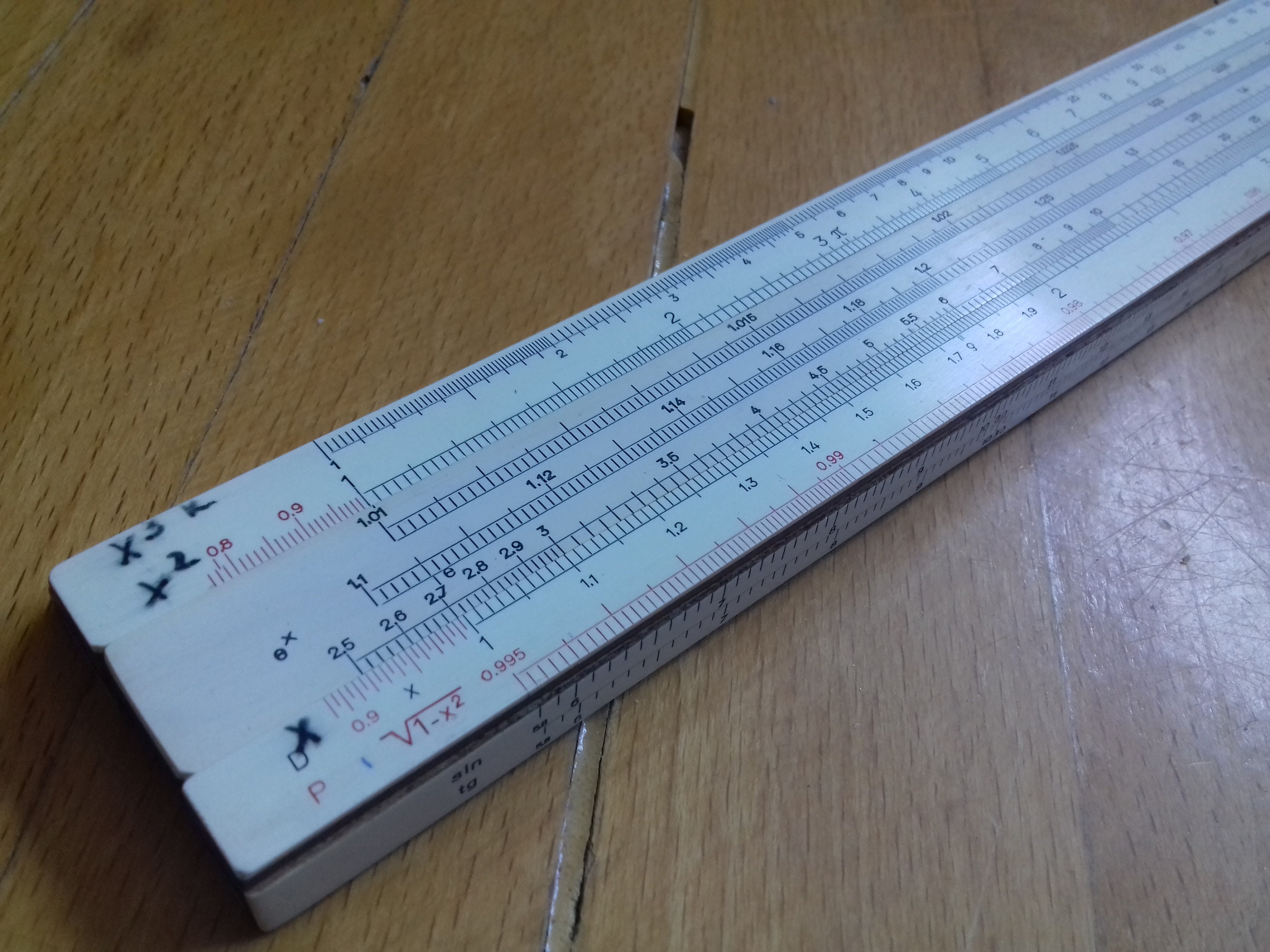Vintage German Slide Ruler FABER CASTELL 1/54 - Etsy