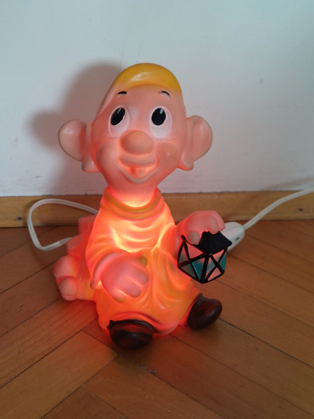 Vintage Rubber Show White Walt Disney Dwarf-biserka Zagreb Squeeze Doll ...