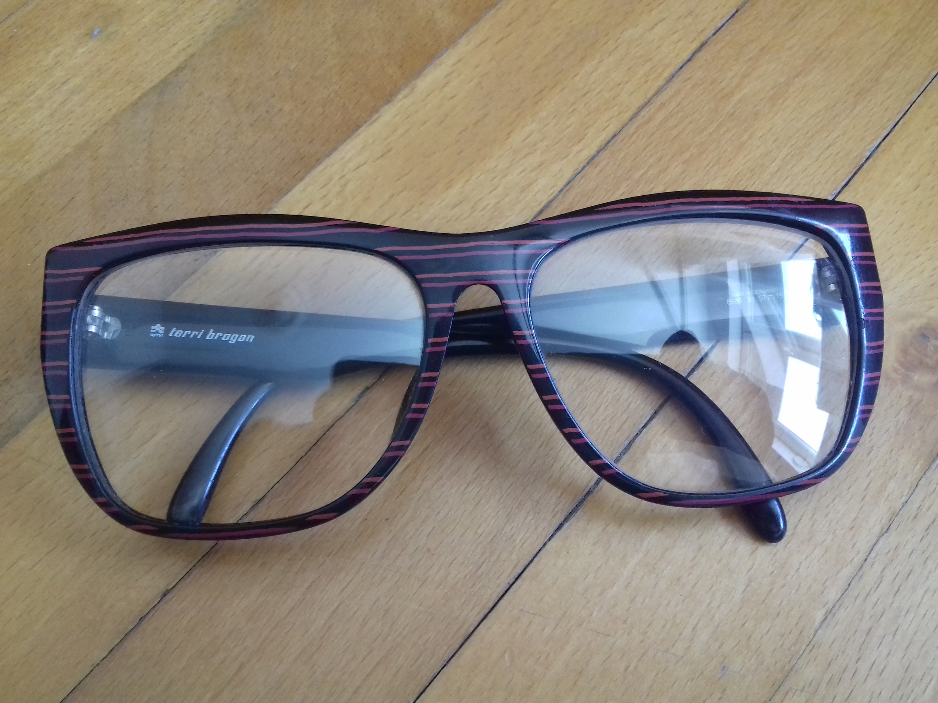 Vintage Terri Brogan 8680 91 Lady eyeglasses/ Original Optyl | Etsy