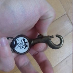 Vintage Brass Keychain & Bottle Opener-vucko Mascot WINTER OLYMPIC ...