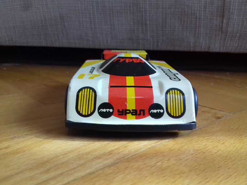 Soviet Tin Toy Sport Rally Car USSR | Etsy