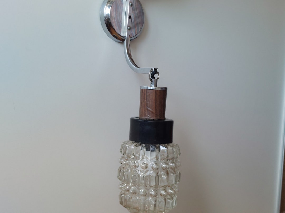 Vintage Wall Lamp/ Retro Light/ Scone / Wall Light 70's Yugoslavia - Etsy