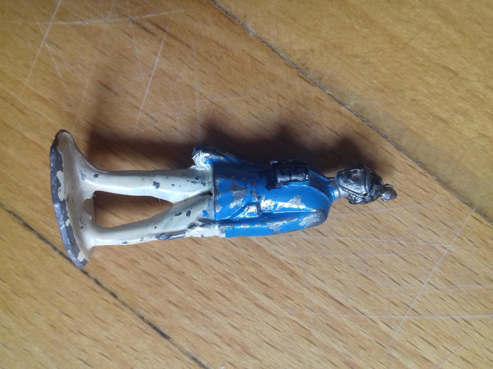 Vintage Metal Toy Soldier. Miniature Military | Etsy