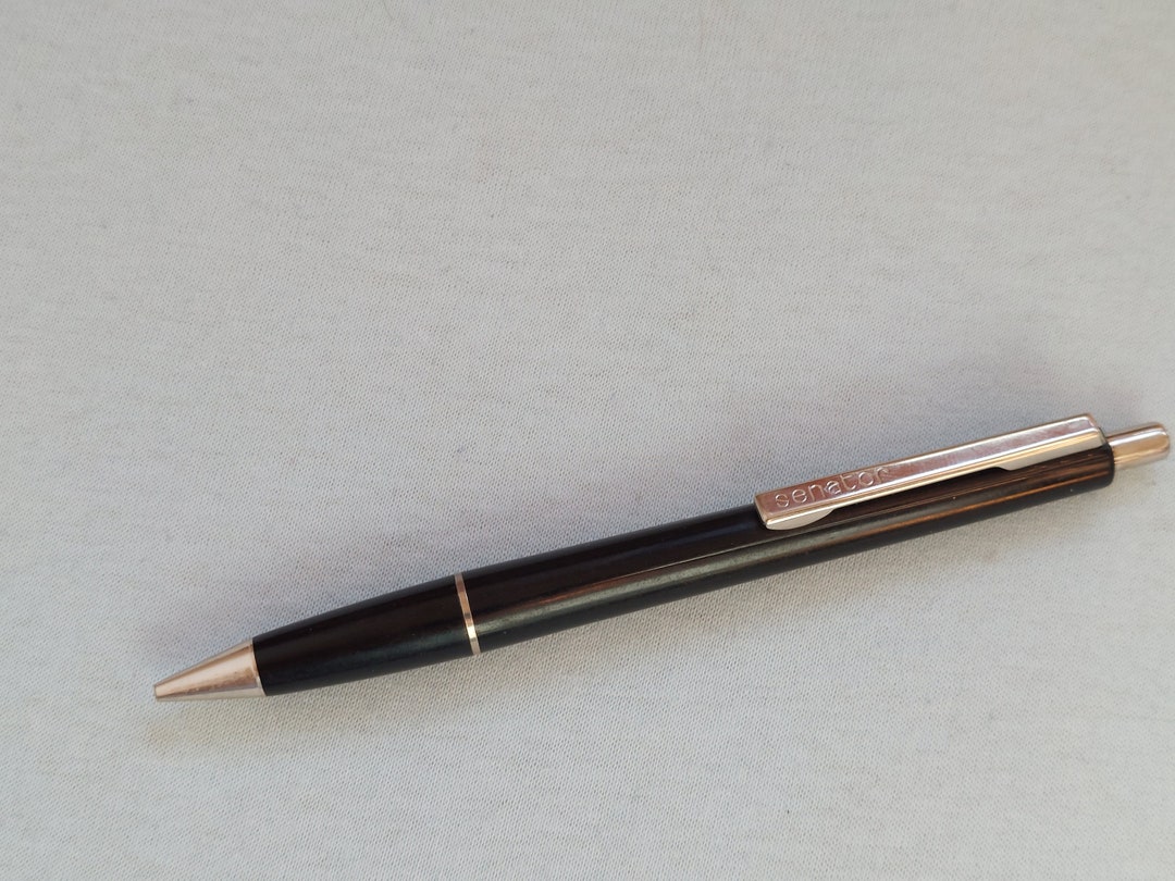 Vintage Plastic Pen Senator From 70s - Etsy