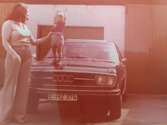Vintage Photo AUDI Car From 70s - Etsy