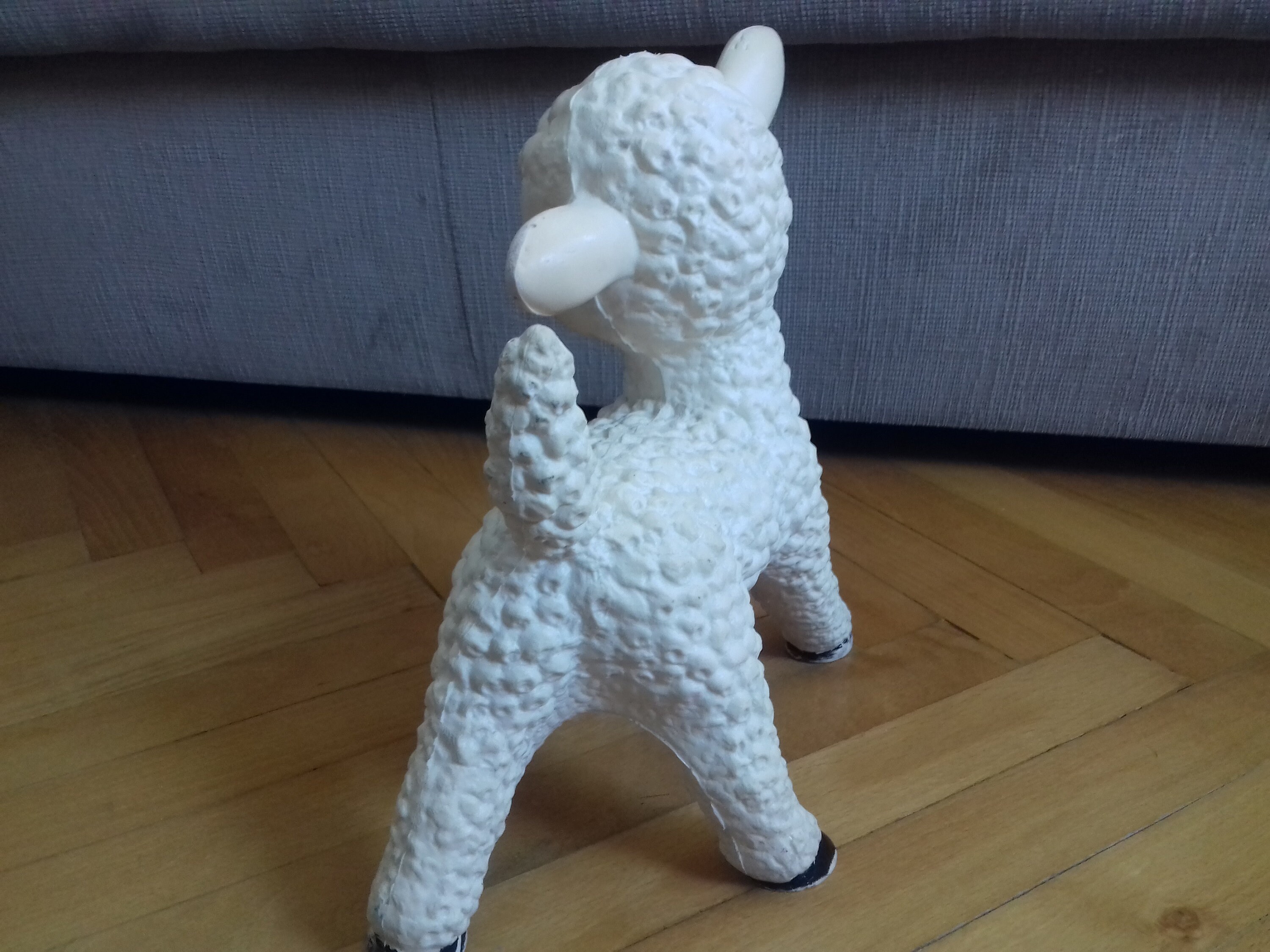 Vintage Rubber Lamb/ Retro Toy From 70's | Etsy