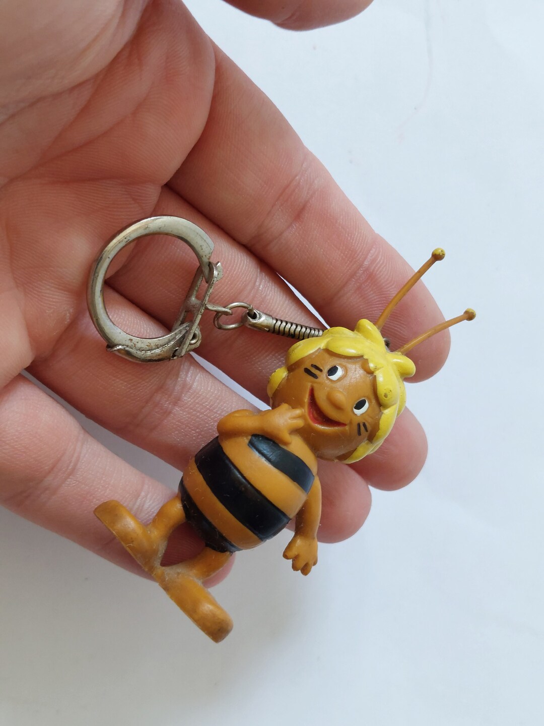 Vintage Keychain Maya the Bee/ the Adventures of Maya the Bee Cartoon ...